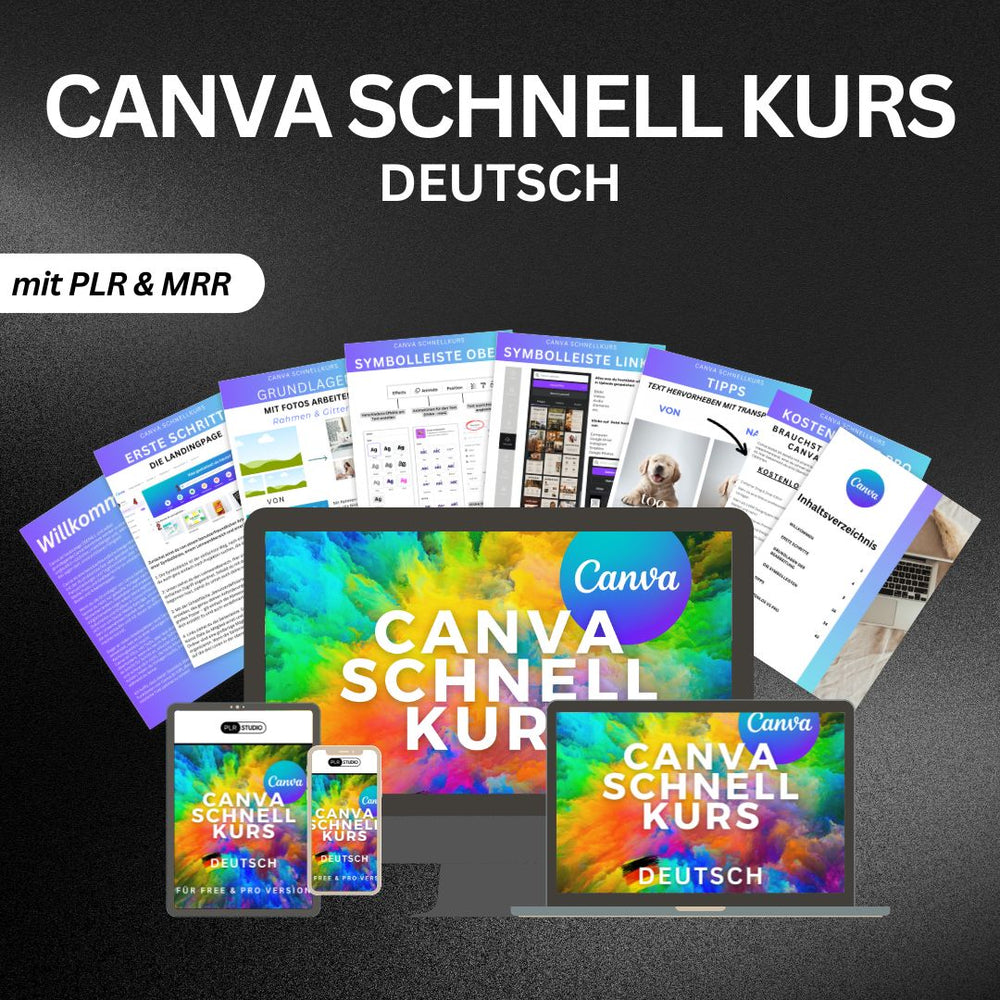 110+ MOCKUP VORLAGEN | Canva Vorlage (PLR & MRR) – PLR Studio